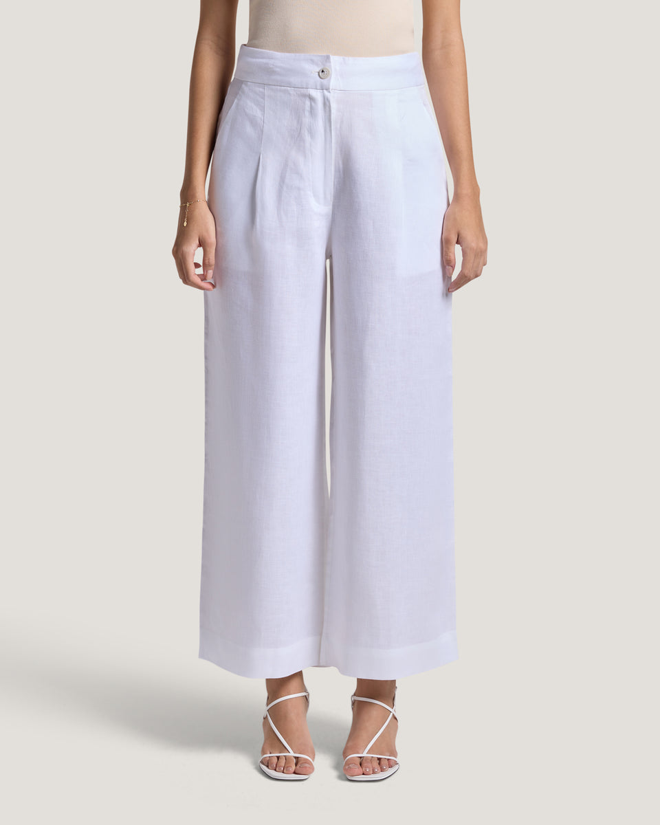 Mia Wide Leg Trousers – Carter & White