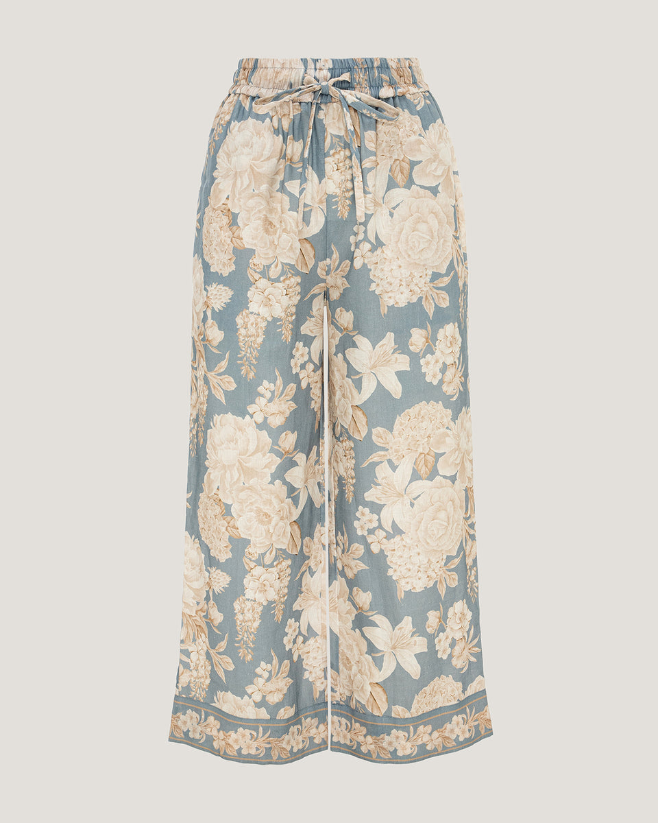 Women Jamila Border Print Trousers – Carter & White